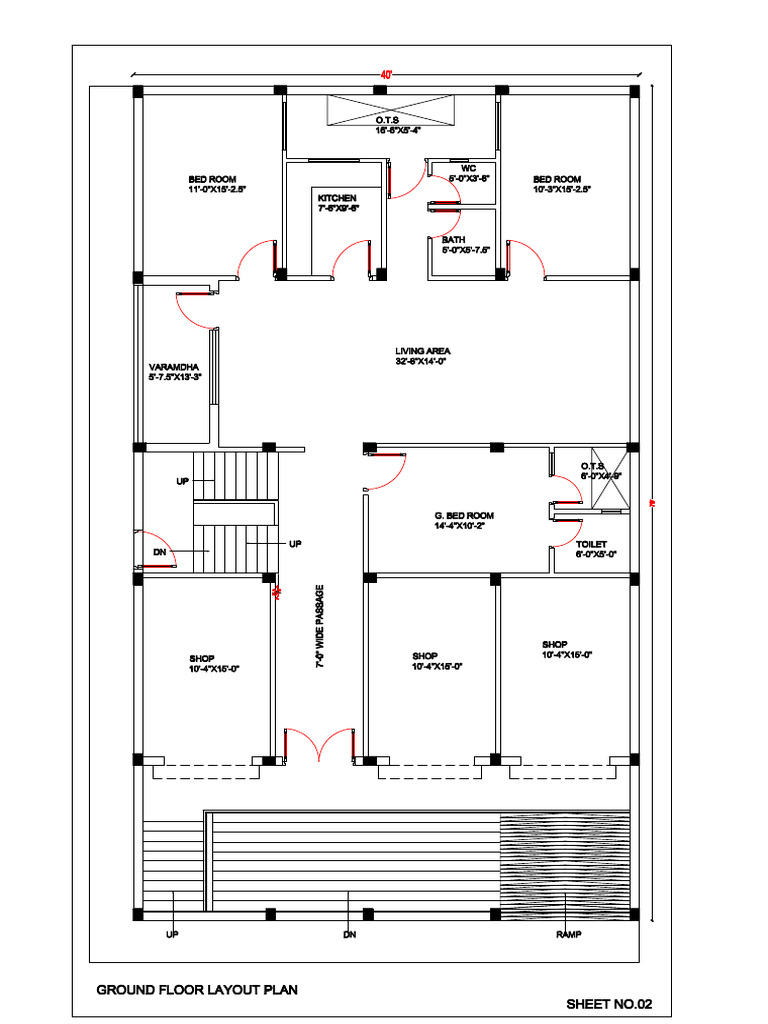 Ground Floor Layout | PDF