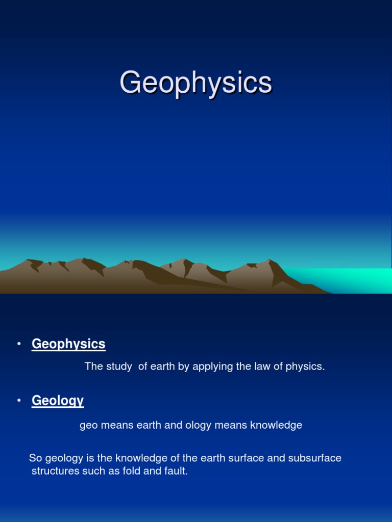 Geophysics | PDF | Reflection Seismology | Geophysics