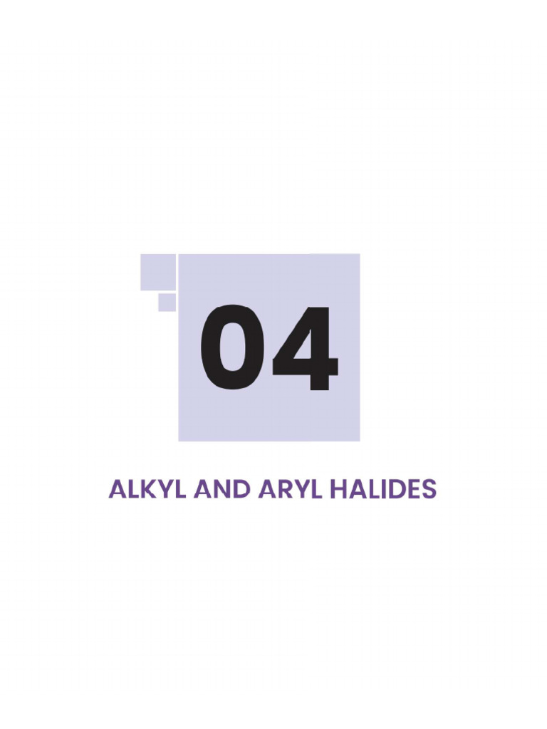 alkyl halides and aryl halides (1) | PDF