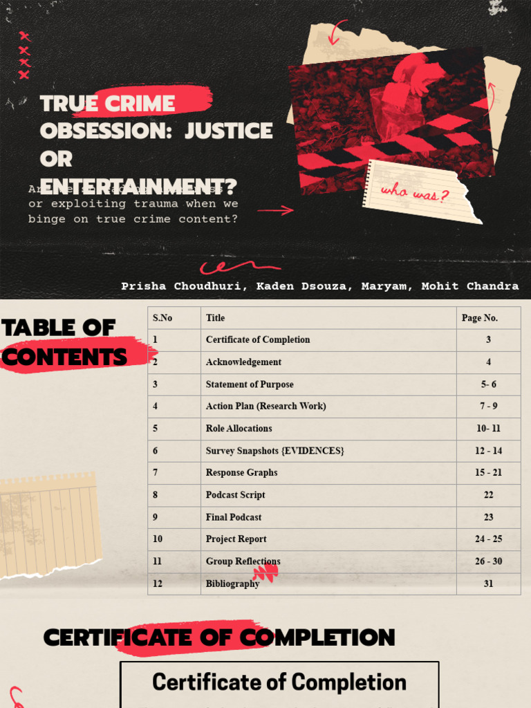 True Crime: Awareness or Exploitation? | PDF | Entertainment | Podcast