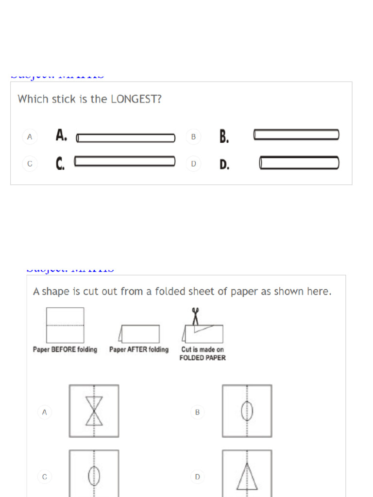 Math Sample Paper | PDF