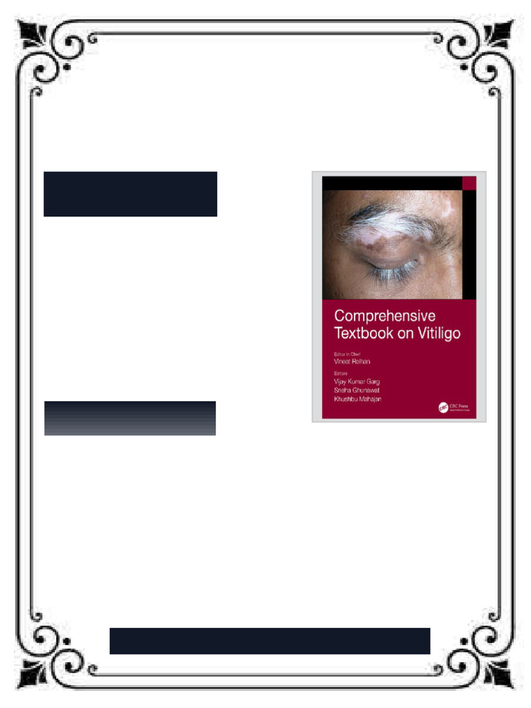 Comprehensive Textbook on Vitiligo 1st Edition Vineet Relhan eBook ...