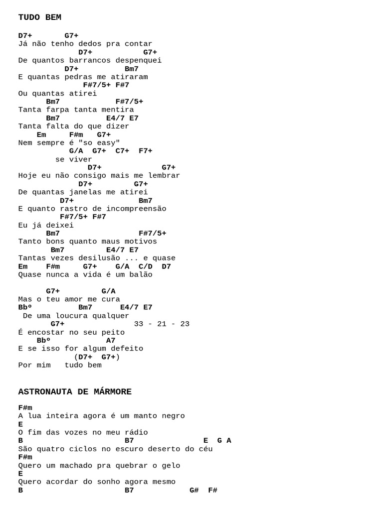 CIFRAS - POP Rock | PDF | Amor