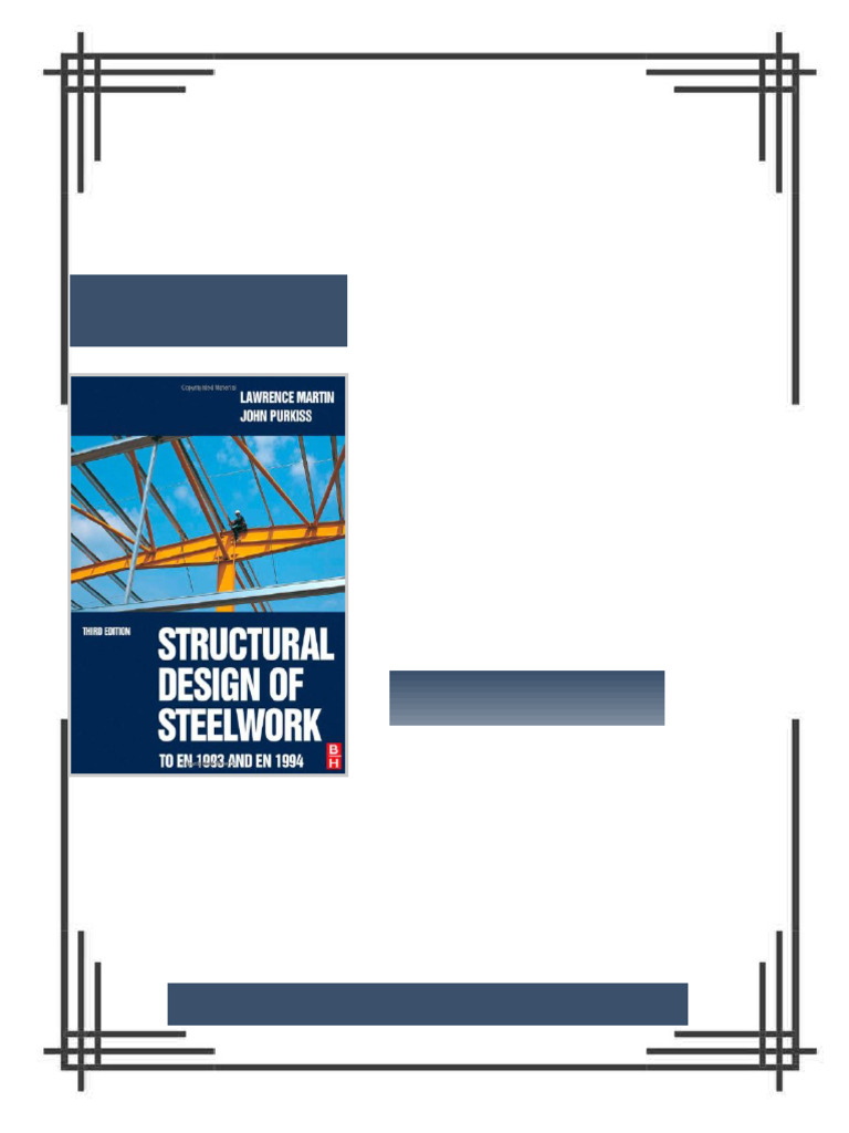Structural Design of Steelwork to EN 1993 and EN 1994 Third Edition ...