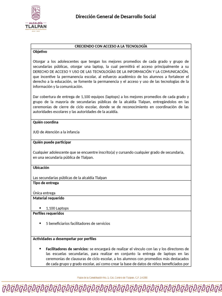 Creciendo Con Acceso a La Tecnología (2) | PDF