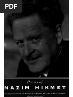 Nazım Hikmet: Selected Poems Overview | PDF | Turkey | Poetry