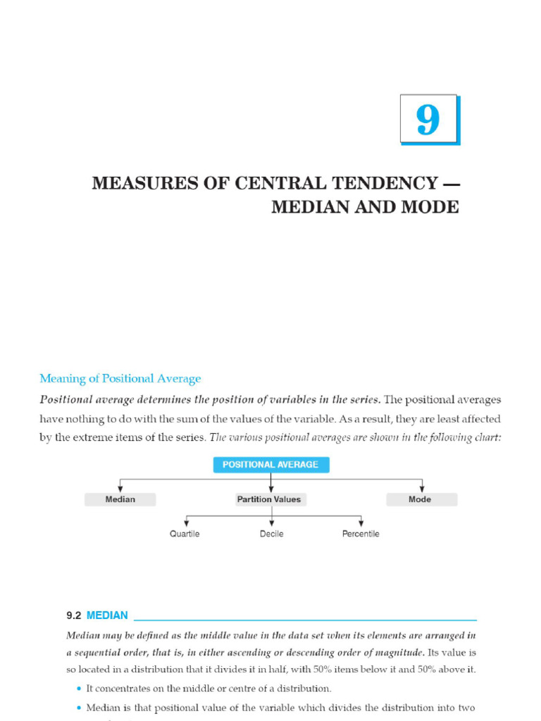 Median Mode | PDF
