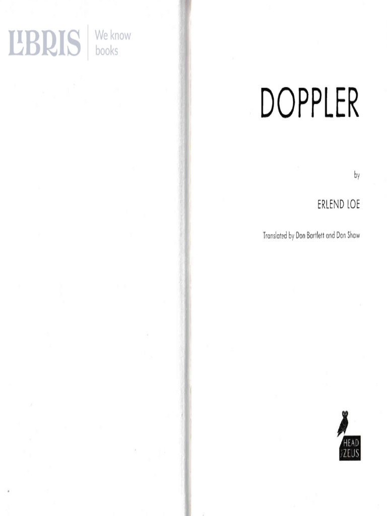 Doppler - Erlend Loe | PDF