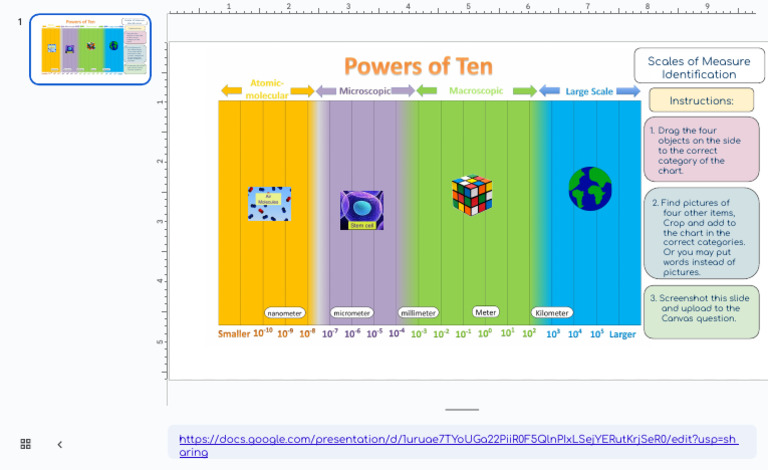 Copy of Powers of 10 Practice Slide - Google Slides | PDF