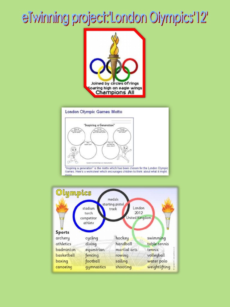 OLYMPIC PROBLEMS, Resources, Maths and More Related To Olympics | PDF ...