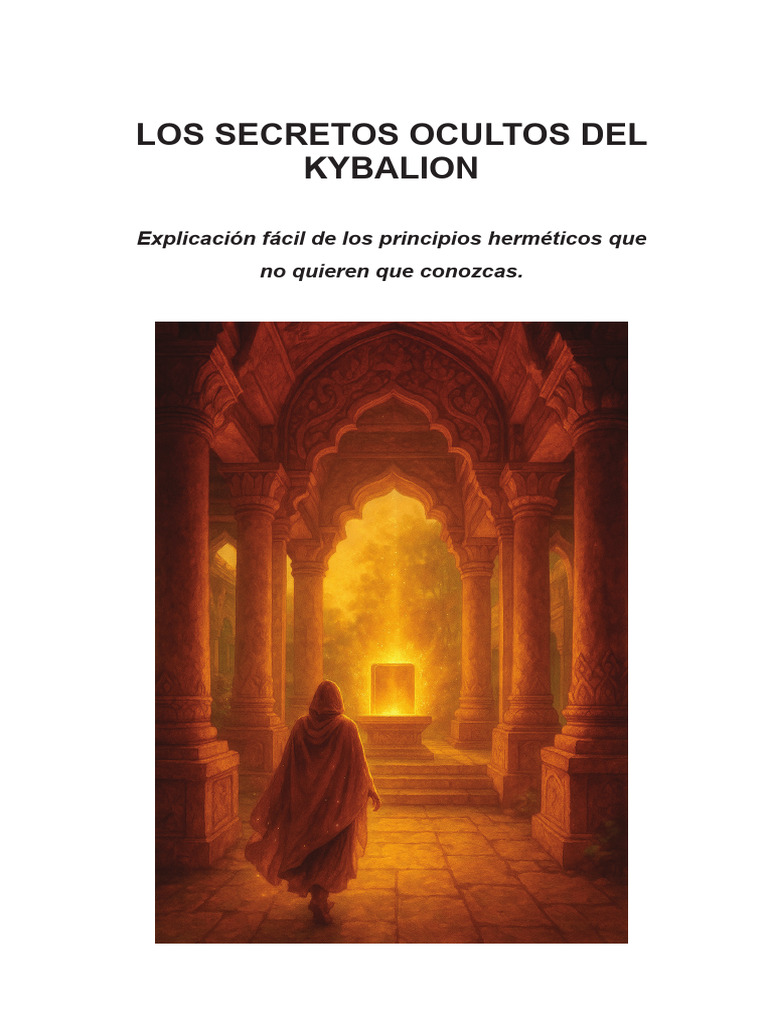 Secretos del Kybalion: Principios Herméticos | PDF | Las emociones | Mente