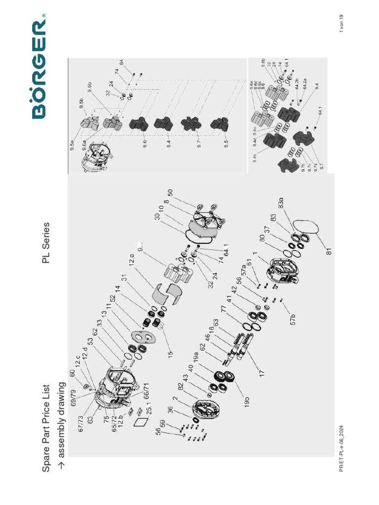 PL Series Spare Parts Price List | PDF | Building Materials ...