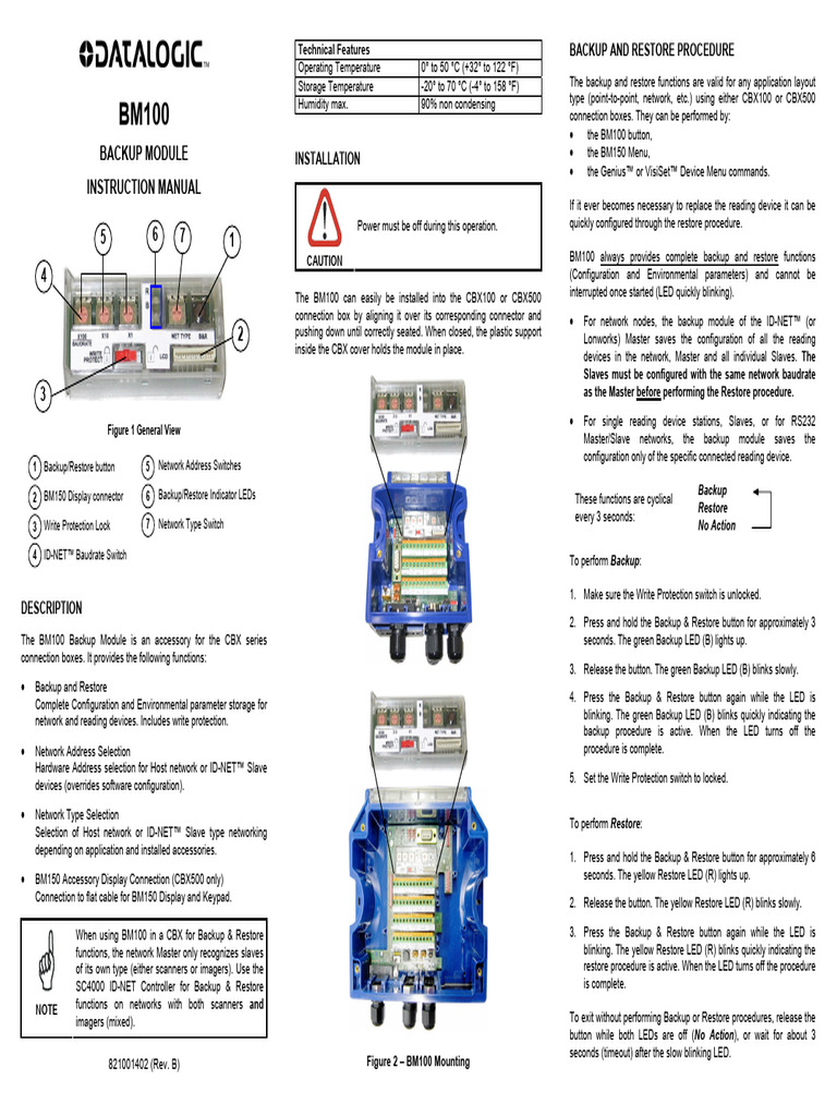 BM100 Instruction Manual | PDF | Computer Network | Network Switch