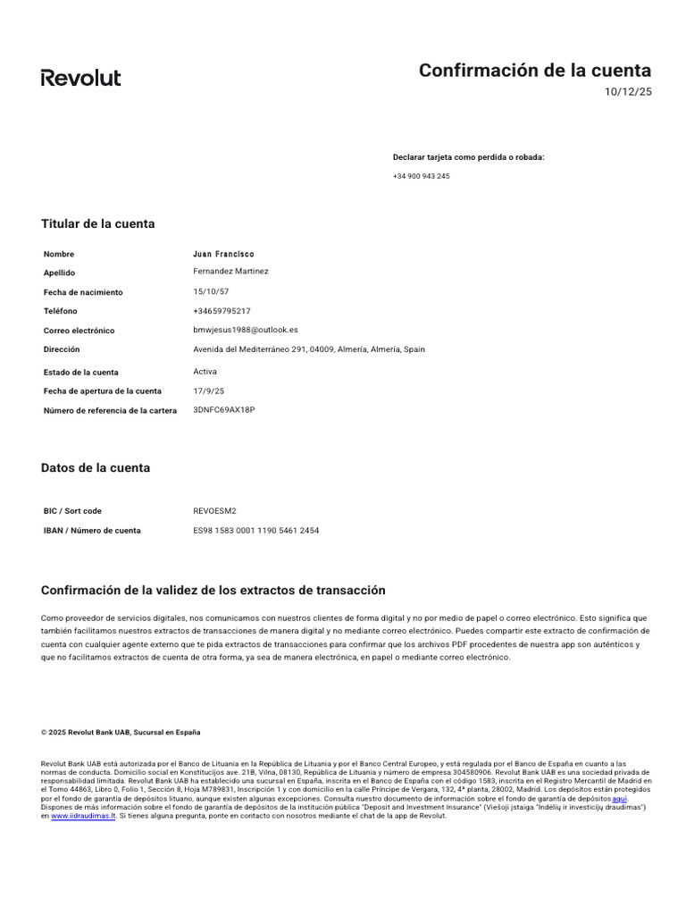 Account Confirmation 555.PDF.pdf | PDF | Bancos | Industrias de servicio
