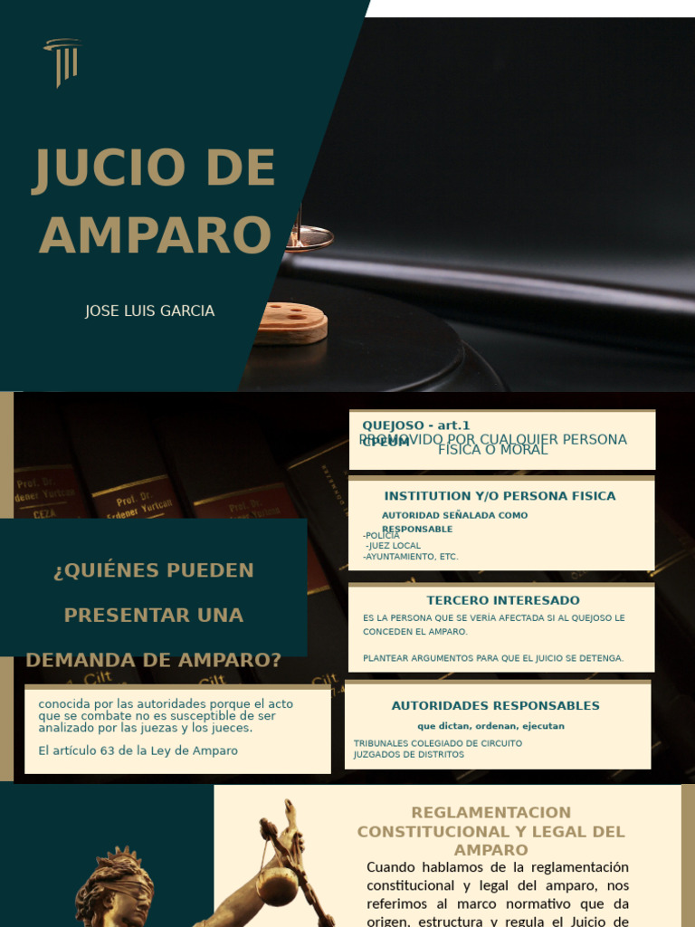 Demanda de Amparo en México: Requisitos y Proceso | PDF | Separación de ...