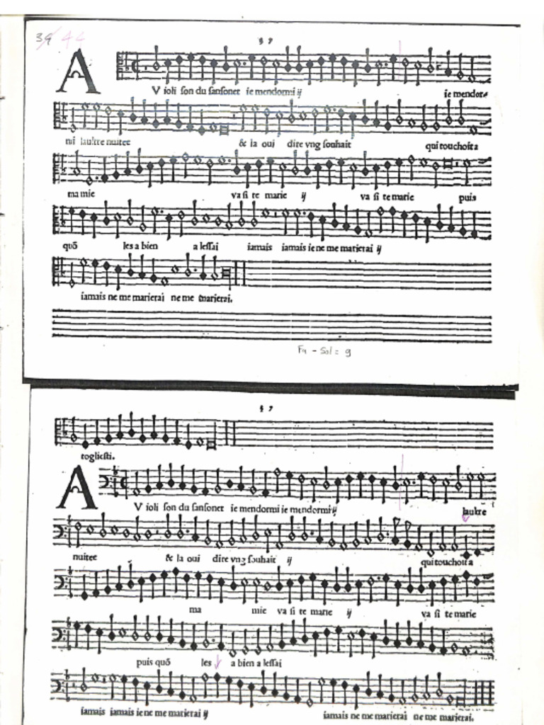 Au Joli Son Du Sansonnet (Jhan Gero) Facsimile p.37 | PDF