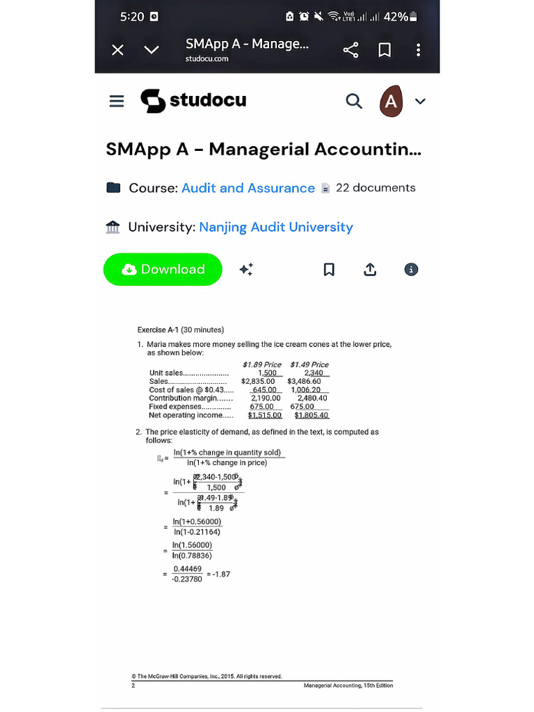 Appendix A Solution Manual | PDF