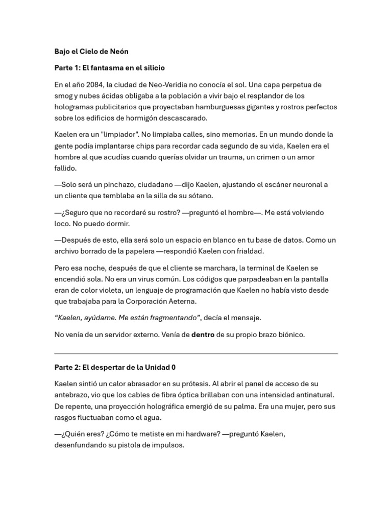 Bajo El Cielo de Neón | PDF | Hardware de la computadora
