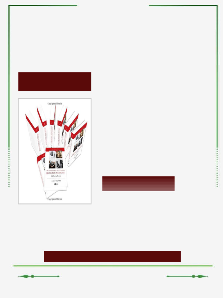 The International Encyclopedia of Revolution and Protest 1500 to the ...