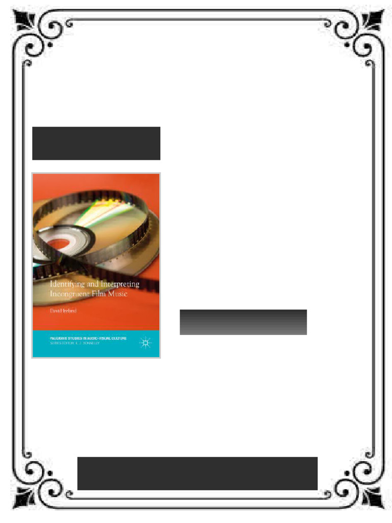 Identifying and Interpreting Incongruent Film Music David Ireland eBook ...