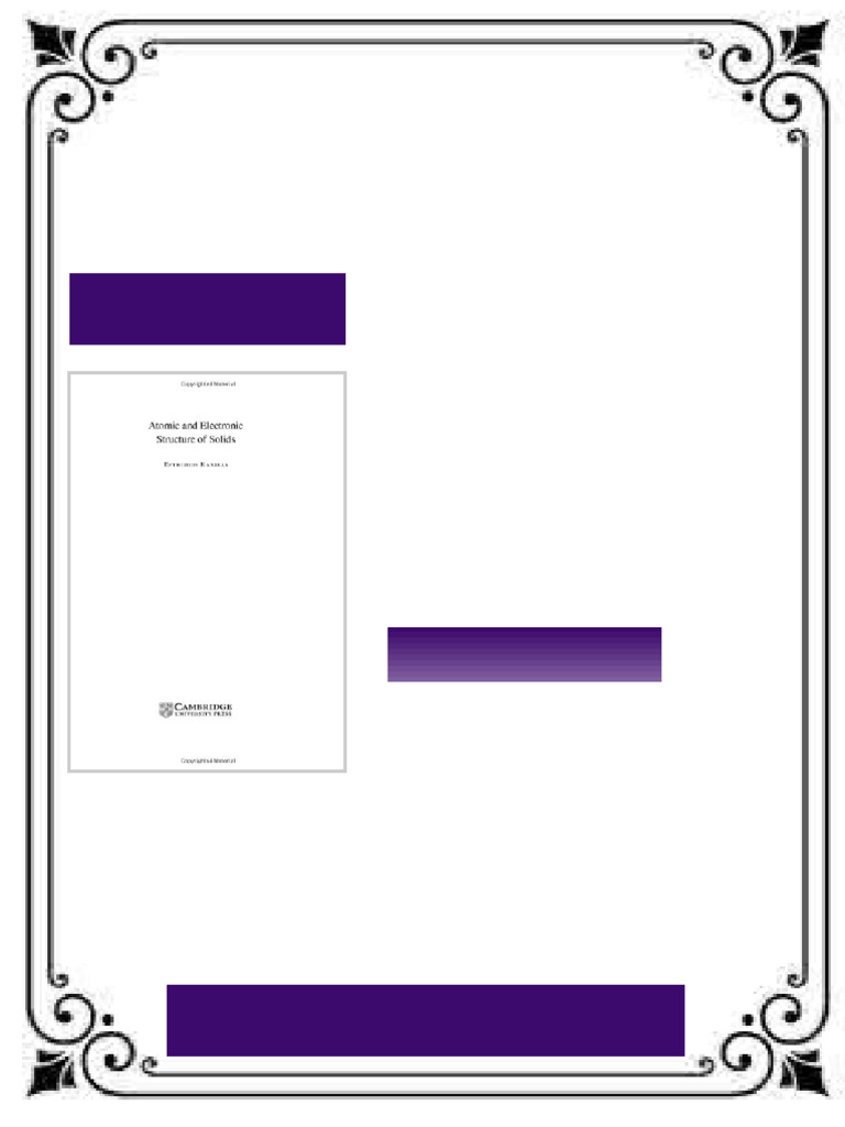 Atomic and Electronic Structure of Solids Efthimios Kaxiras ebook full ...