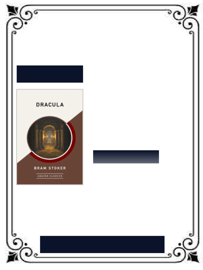 Dracula AmazonClassics Edition Stoker ebook modern layout version | PDF ...