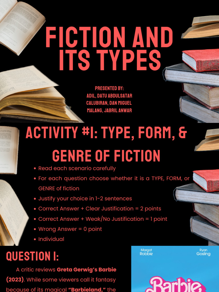 Types and Forms of Fiction Explained | PDF | Poetry | Horror Films