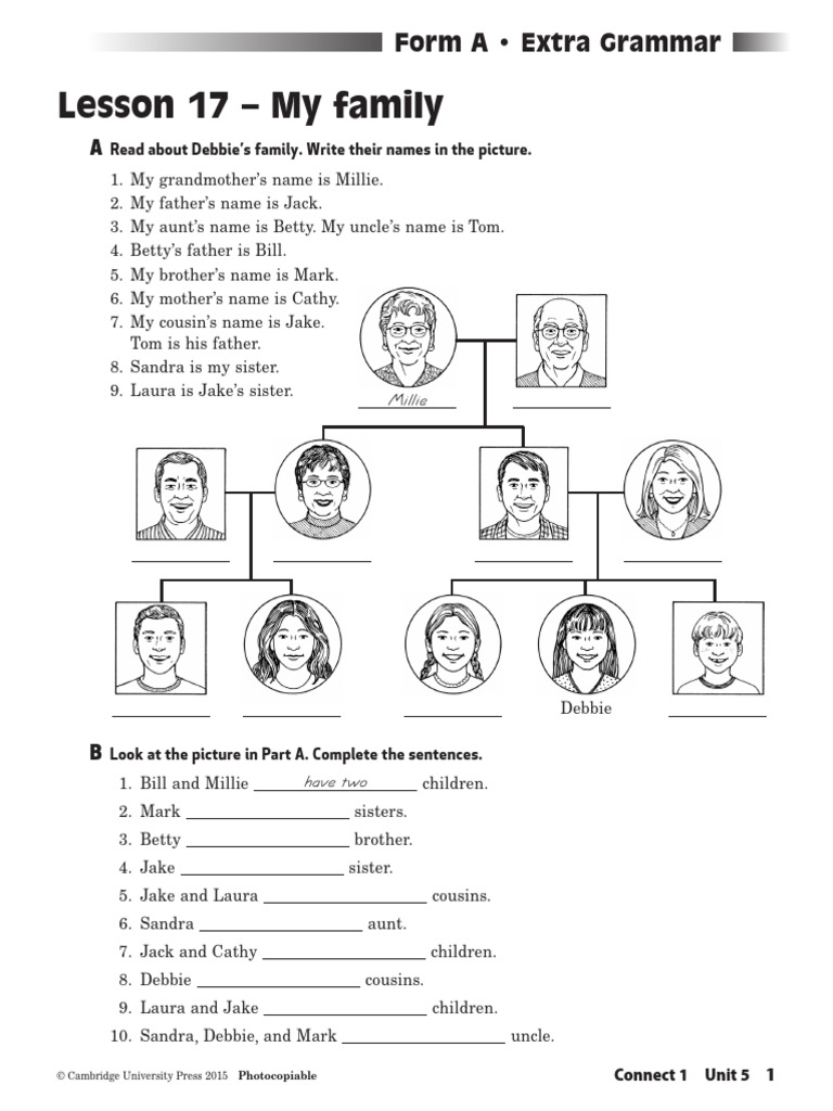Family and Home Grammar Exercises | PDF | Chess | Chess Theory
