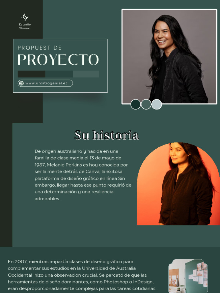 Presentación Propuesta de Proyecto de Decoración de interior Minimalista Moderno Verde Oscuro 2 ...