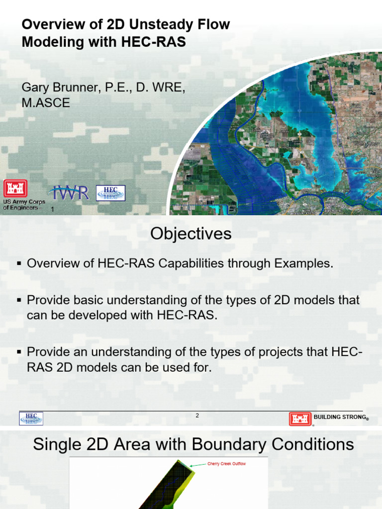 2D Flow Modeling with HEC-RAS Guide | PDF | Oroville Dam | Dam