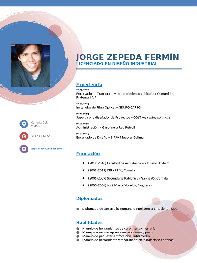 CV 2025 Jorge Zepeda Fermin | PDF