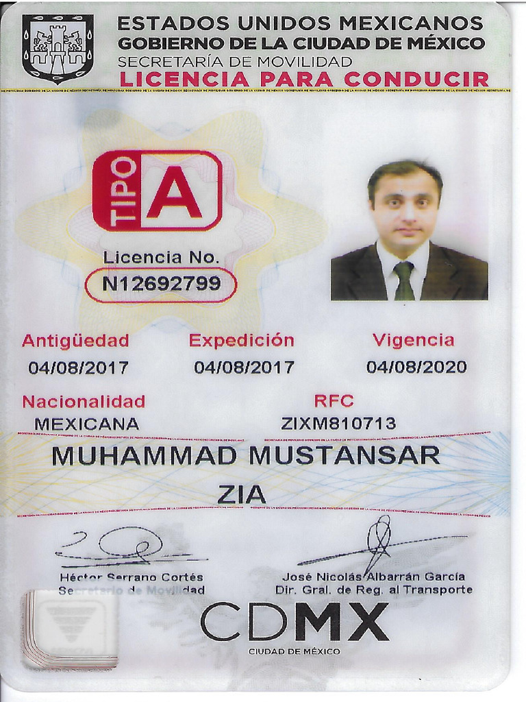 Driving Licence 1 | PDF