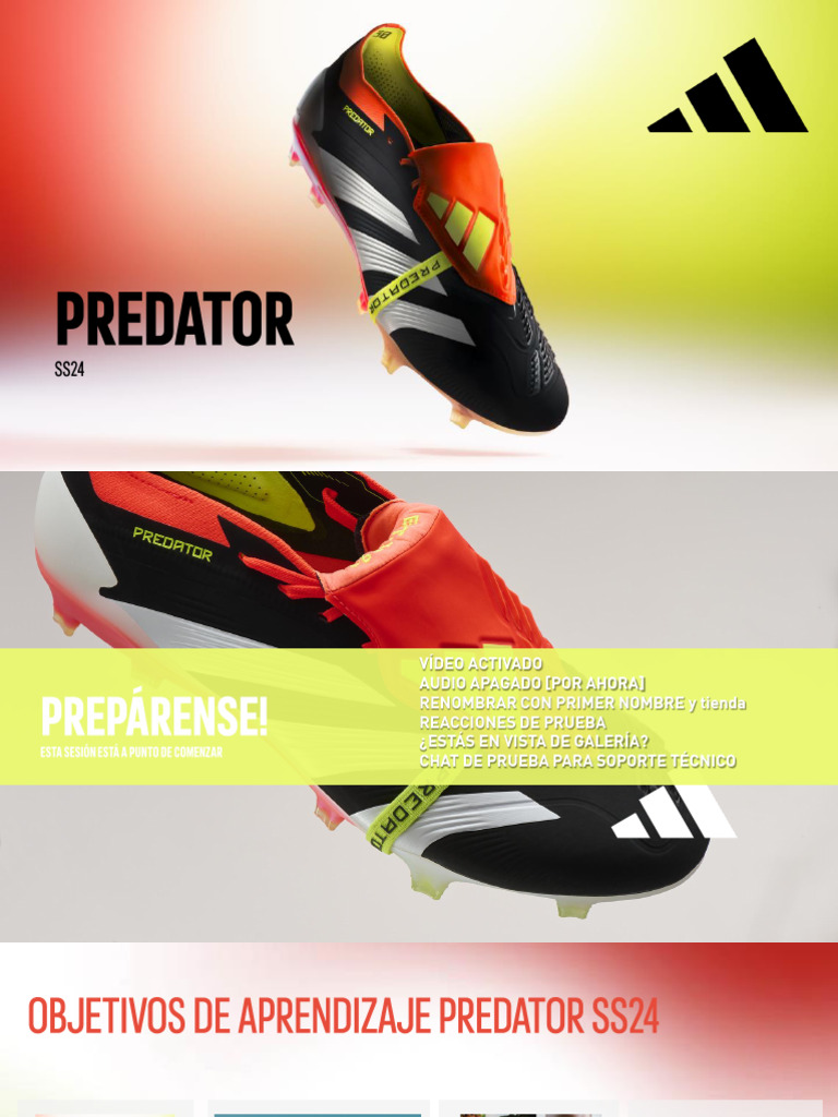Lanzamiento de Botas Predator SS24 | PDF
