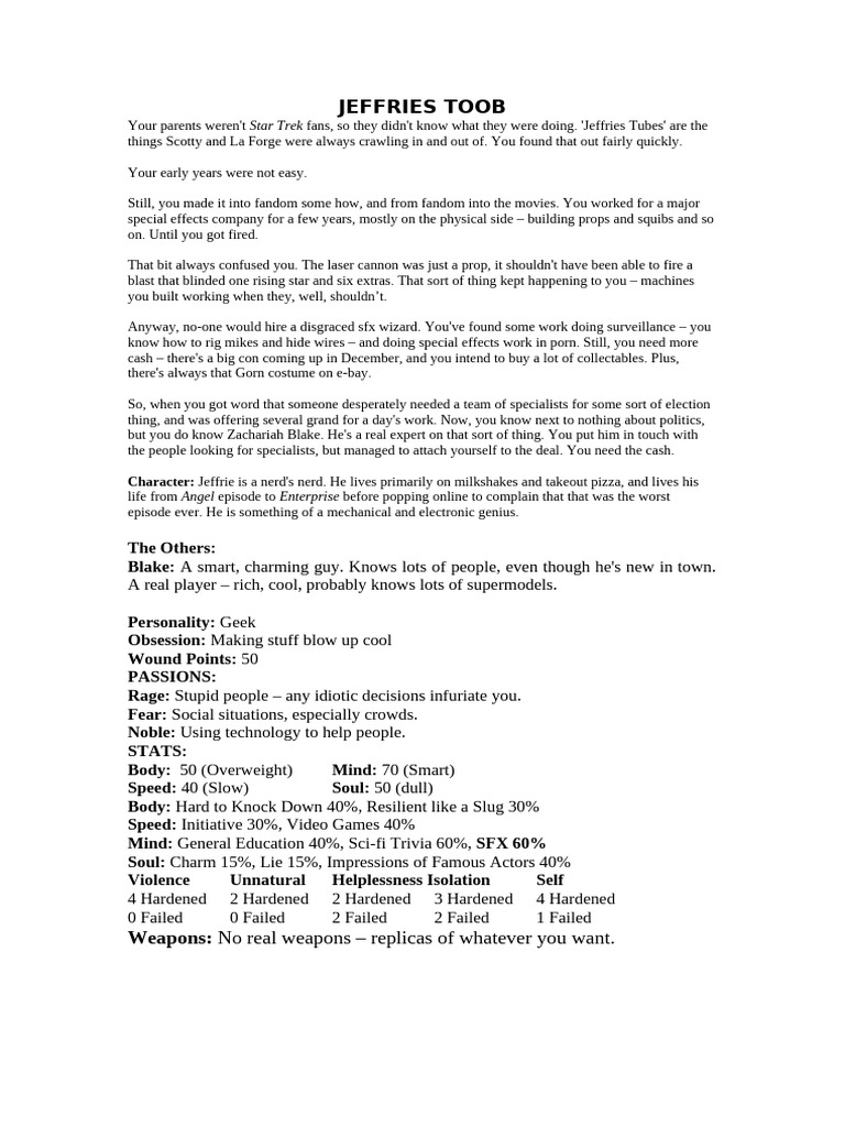 Jeffries Toob | PDF