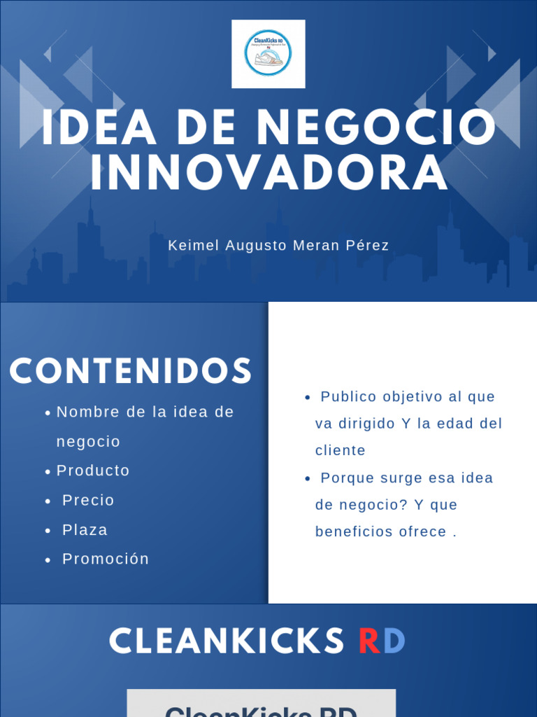 Idea de Negocio - Keimel a. Meran P. | PDF | Economias