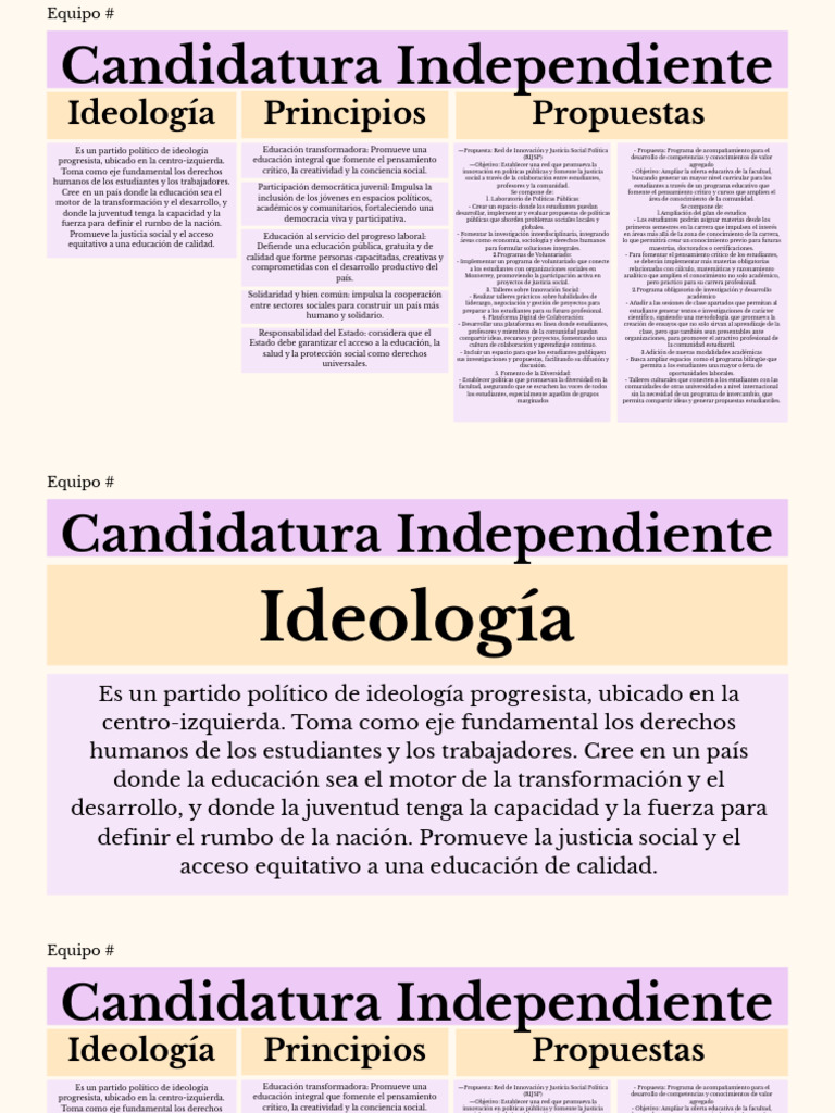 Partido Independiente .pdf | PDF | Plan de estudios | Inclusión (Educación)