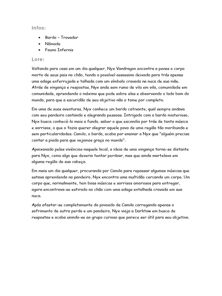 Nyx Vandragon (Baphomet) | PDF