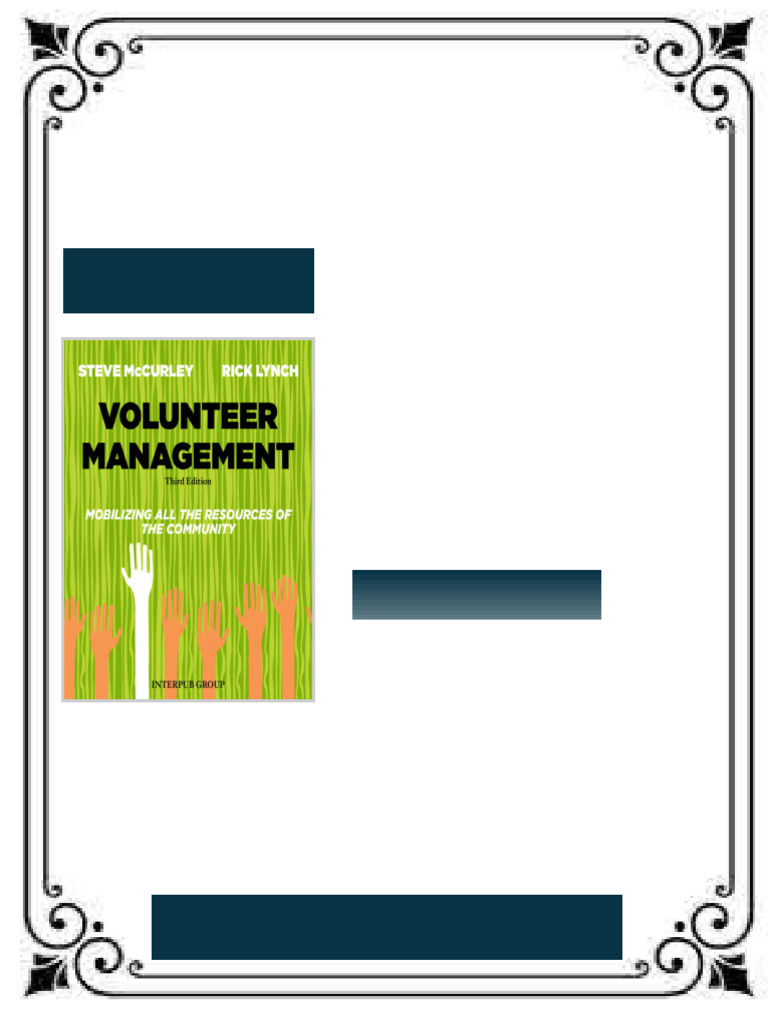 Volunteer Management 3rd Edition Steve Mccurley ebook fast stream ...