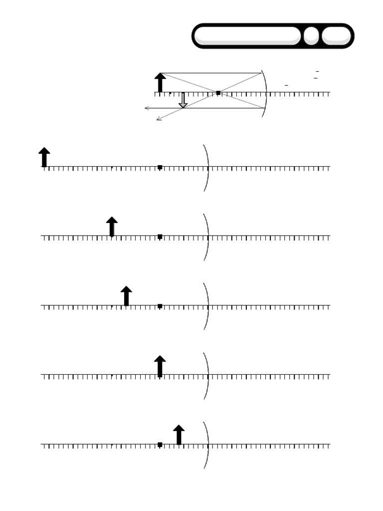 Concave Mirror Ray Diagram | PDF | Optics | Light