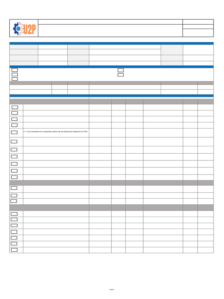 u2p Pom Prot 005 Protocolo Actividad Horno (f1). | PDF