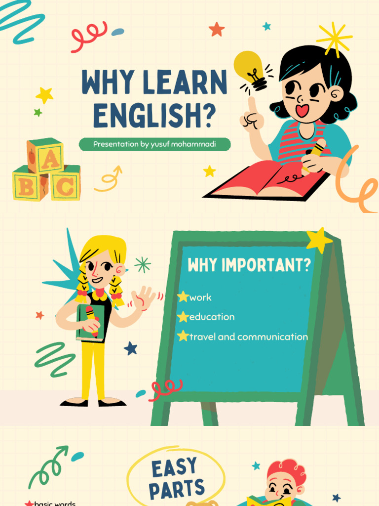 Importance of Learning English Skills | PDF