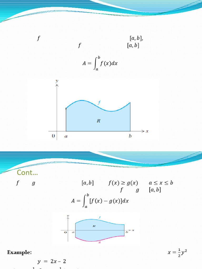 Applications of Integrals-1 | PDF | Curve | Area