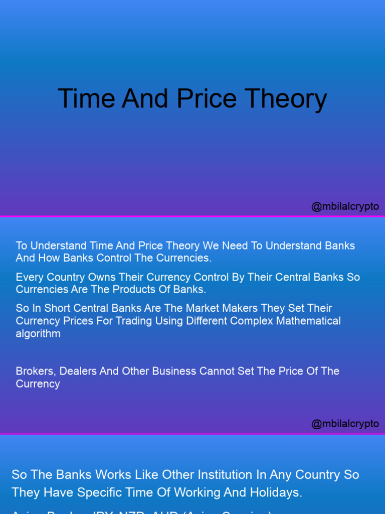 Time and Price Theory | PDF