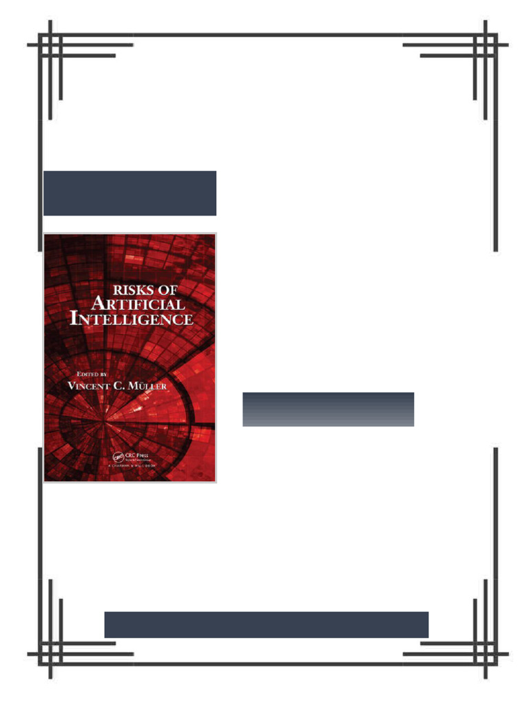 Risks of artificial intelligence 1st Edition Muller ebook complete online chapters | PDF ...