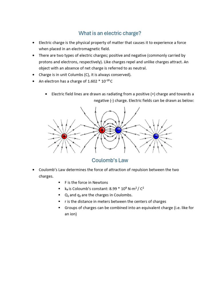 Understanding Electric Charge and Capacitors | PDF | Capacitor ...