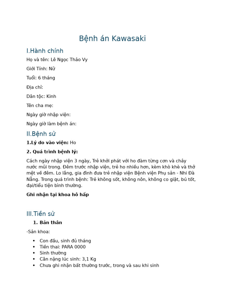 Bệnh án còn ống động mạch-tim mạch trực | PDF