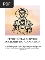 Penitential Rite and Reflection Service | PDF | Forgiveness | Mercy
