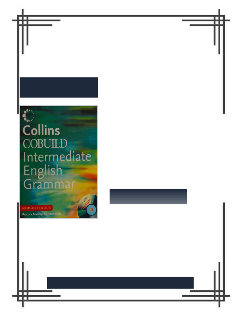 Collins COBUILD Intermediate English Grammar 2nd Edition Dave Willis ...
