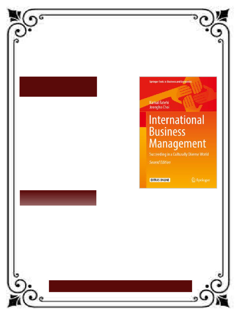 International Business Management: Succeeding in a Culturally Diverse ...
