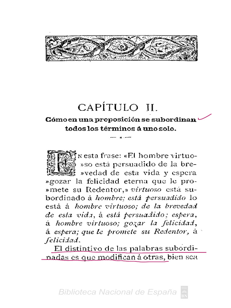 Cómo en Una Proposición Se Subordinan Todos Los Términos a Uno Solo | PDF